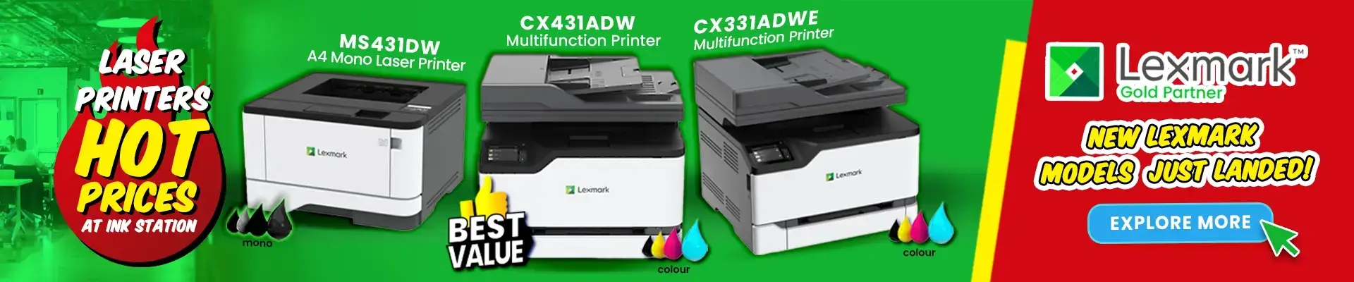 Lexmark Printers - Delivering Lexmark Printers Australia Wide