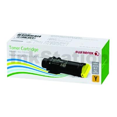 Fuji Xerox Genuine DocuPrint CP315, CM315 Yellow Toner Cartridge (CT202613) - 6,000 pages ...