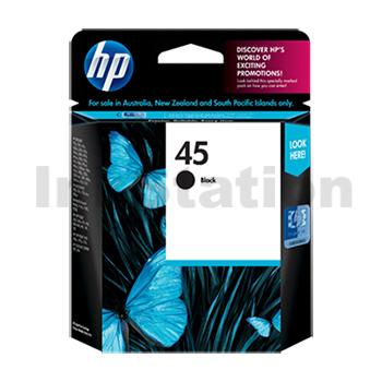 HP 45 Genuine Black Inkjet Cartridge 51645AA - Ink Cartridges - Ink Station