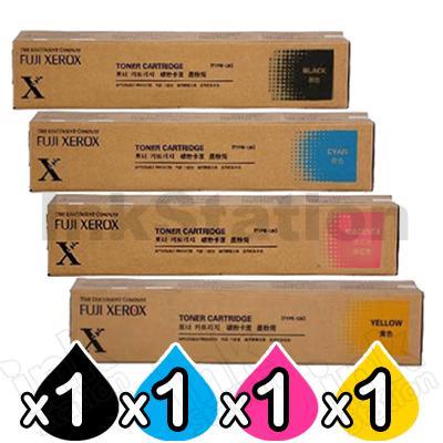 Fuji Xerox 4 Pack DocuPrint CP405D, CM405DF Genuine Toner Cartridges ...