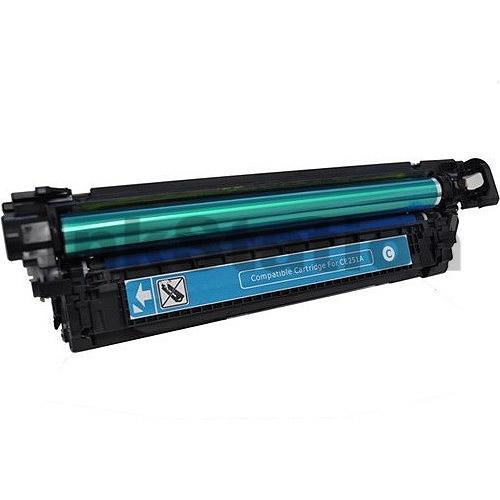 HP CE341A (651A) Compatible Cyan Toner Cartridge - 13,500 Pages - Toner ...