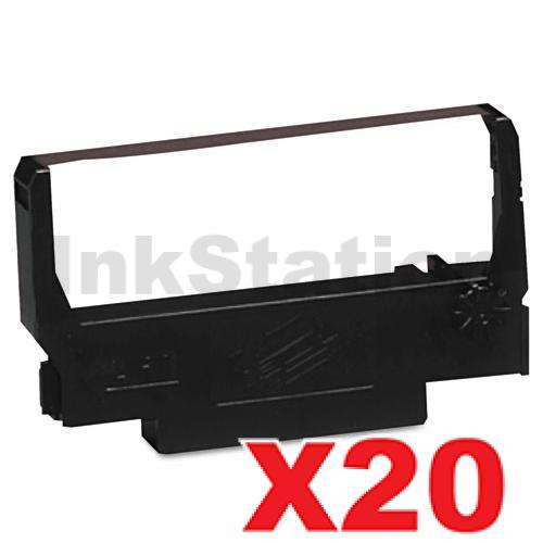 Epson 20 x ERC-30/34/38 Purple Compatible Ribbon Cartridge - Ribbon ...