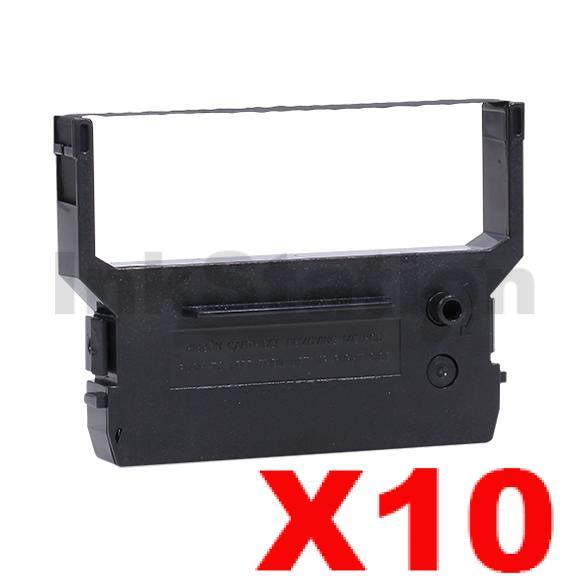 Citizen 10 x IR-61B Black Compatible Ribbon Cartridge - approx 9M ...