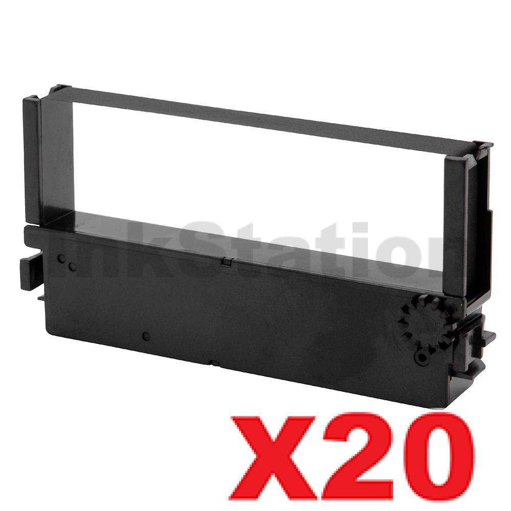Citizen 20 x IR-41B Black Compatible Ribbon Cartridge - approx 4M ...