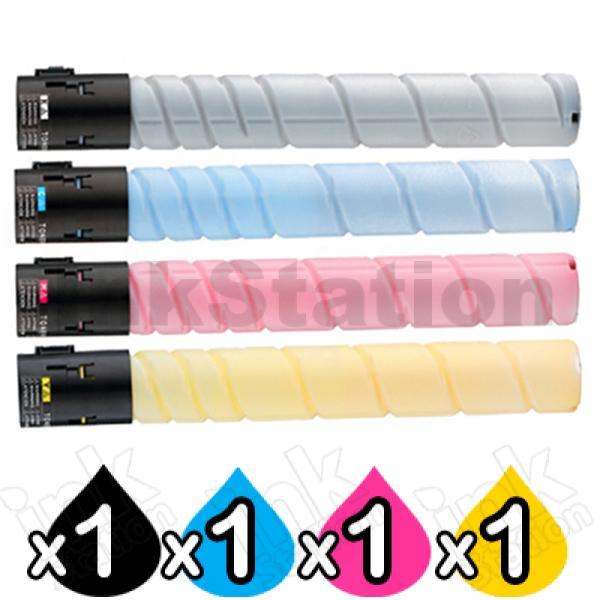 Konica Minolta 4 Pack BIZHUB C458 / C558 / C658 TN-514 Compatible Toner ...