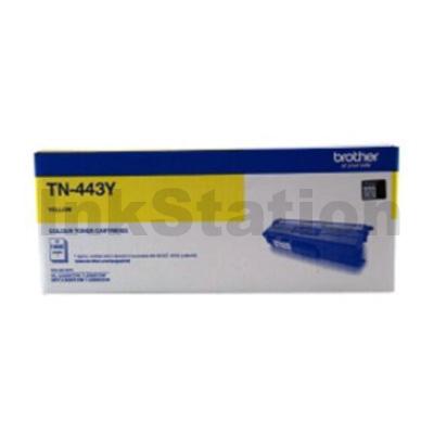 Brother Genuine TN-443Y Yellow Toner Cartridge - 4,000 pages - Toner ...