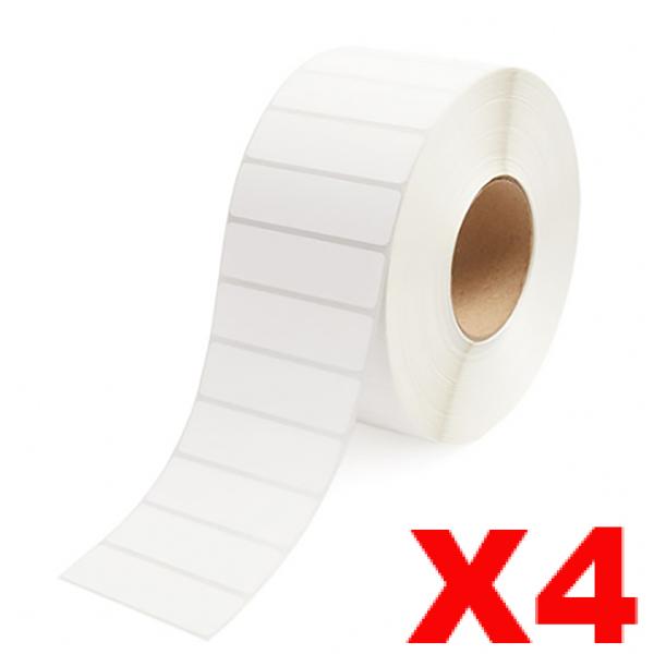 100mm X 50mm Perforated Direct Thermal Labels White - 1200 Labels per ...