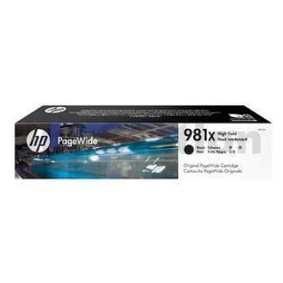 HP 981X Genuine Black High Yield Inkjet Cartridge L0R12A - 11,000 Pages ...