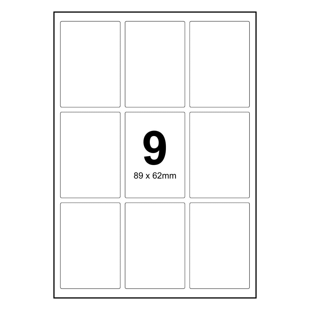 LabelMax A4 White Self Adhesive Paper Address Mailing Laser Inkjet ...