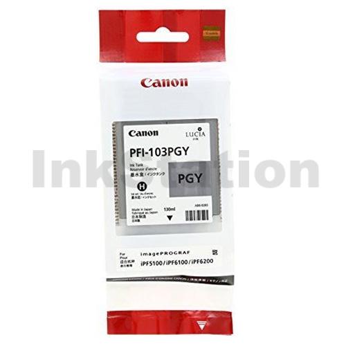 Canon Genuine PFI-103PGY Photo Grey Ink Tank - Ink Cartridges - InkStation