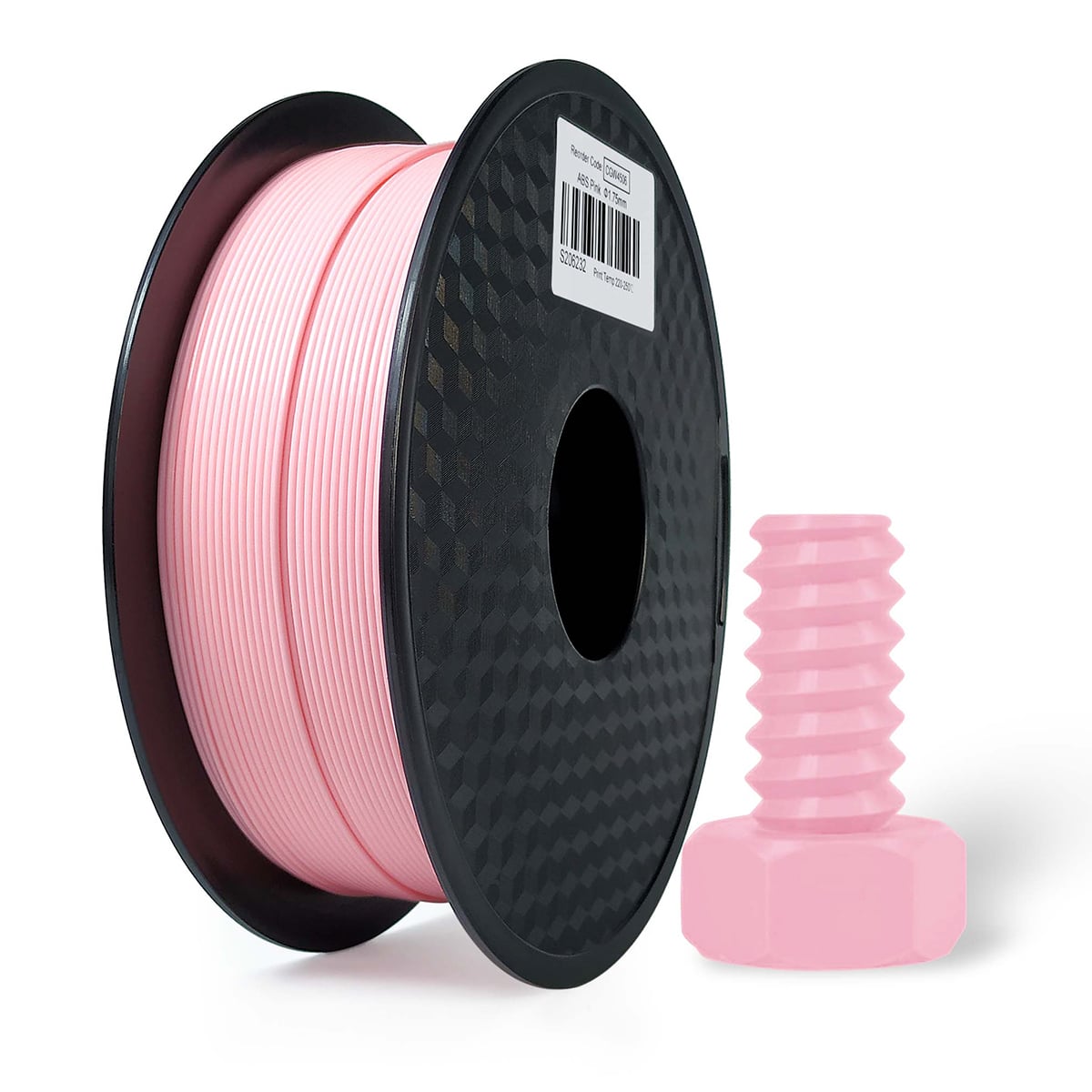 1 x ABS 3D Filament 1.75mm Pink - 1KG - InkStation