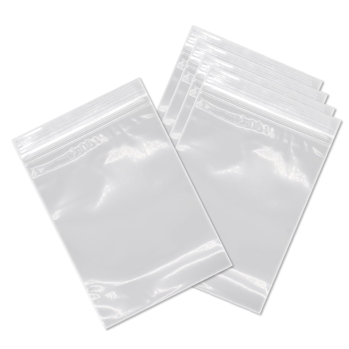Press Seal Plastic Zip Lock Bags - Various Sizes Available - InkStation