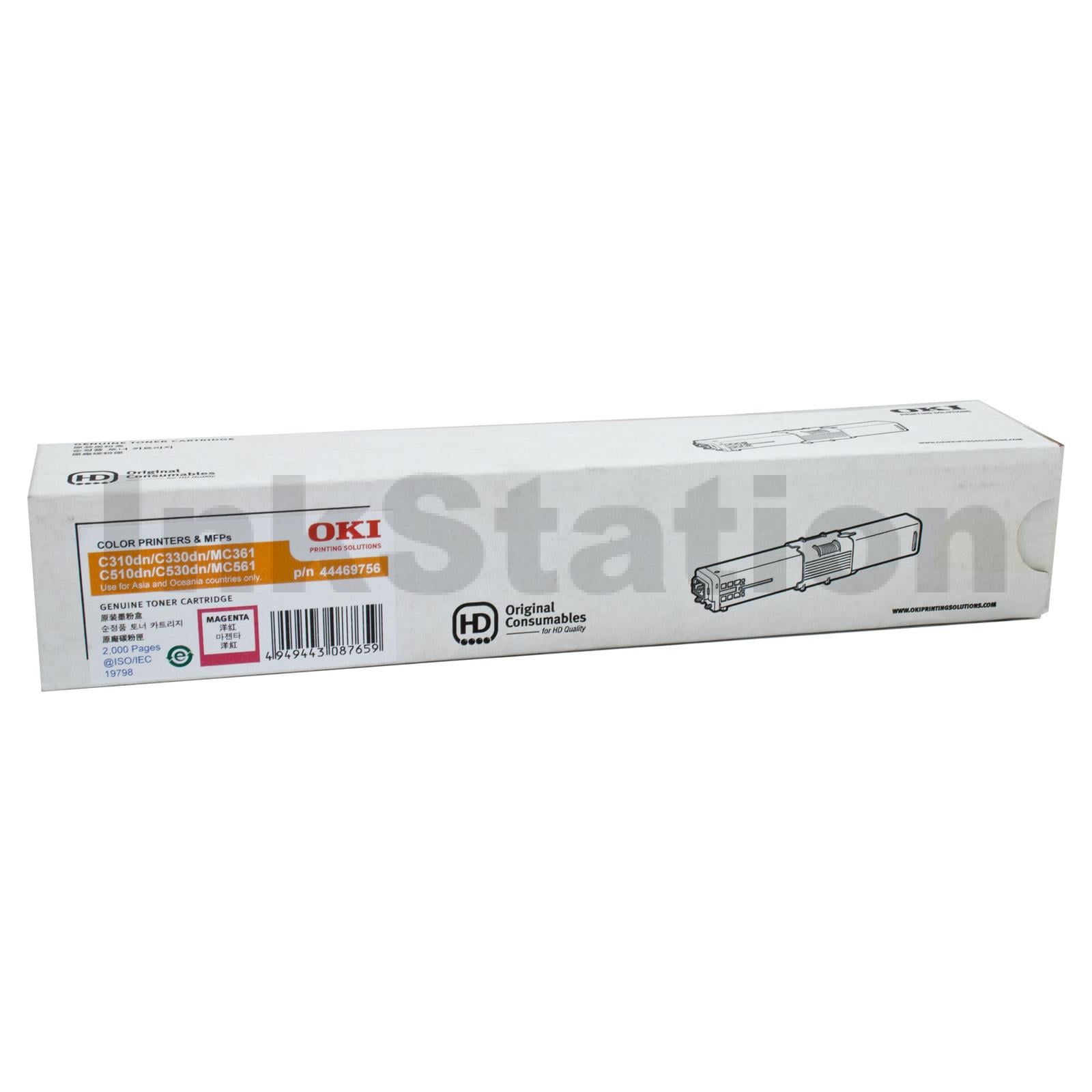 OKI Genuine C310DN / C330DN / MC361 / MC362DN / C331DN Magenta Toner ...