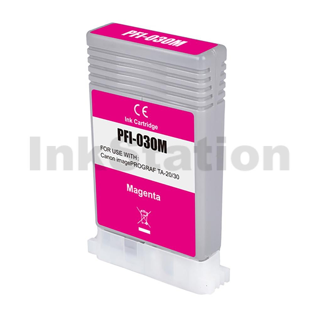 Canon Compatible PFI-030M Magenta Ink Tank 55ml - Ink Cartridges - InkStation