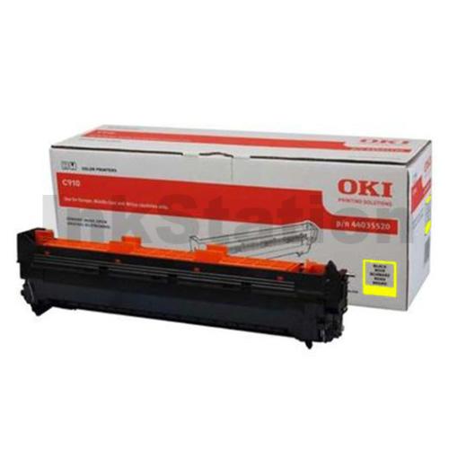 OKI Genuine C910 Drum Unit Yellow - 20,000 pages (44035529) - Toner ...