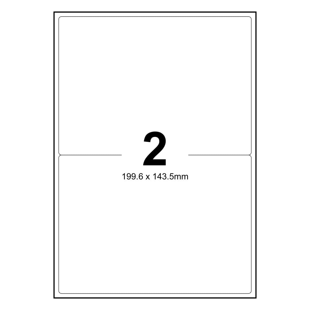 Translucent Clear Printable Vinyl Sticker Paper A4 - 20 sheets per pack ...