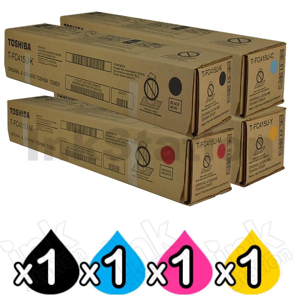 Toshiba 4-Pack Genuine e-Studio 2010AC, 2515AC, 3015AC, 3515AC, 4515AC ...