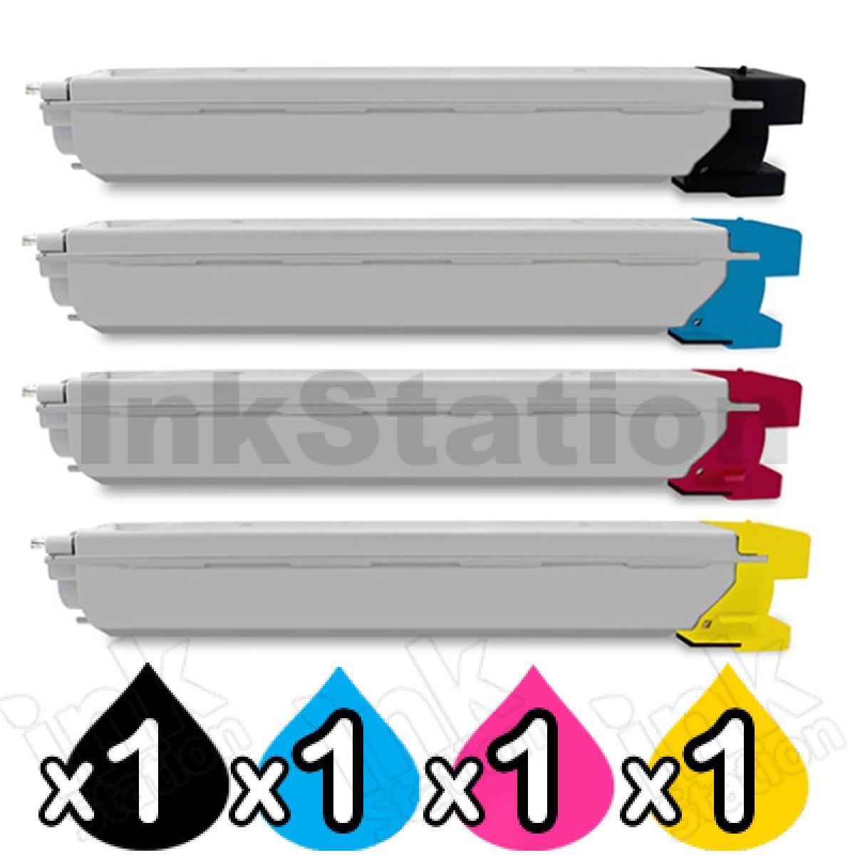 HP 4 Pack W9210MC - W9213MC Compatible Toner Cartridges Combo [1BK,1C ...