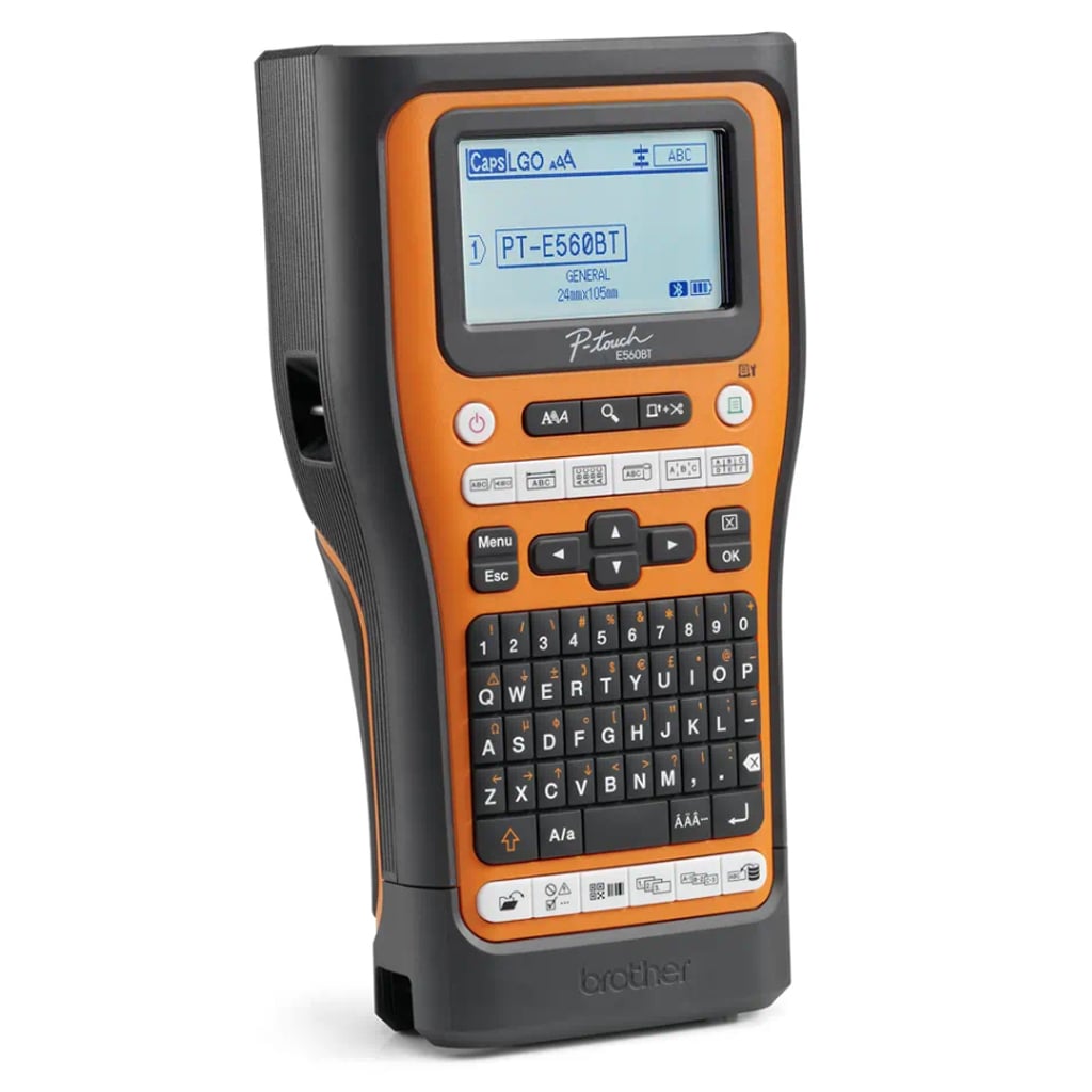 Brother P-Touch PT-E560BTVP Industrial Label Maker - InkStation