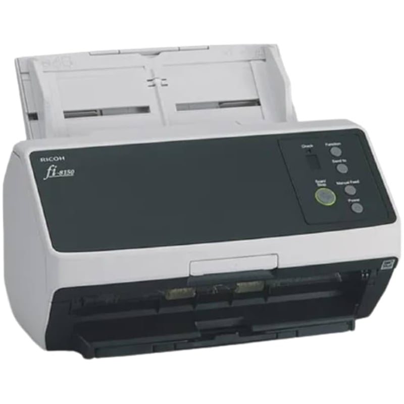 Fujitsu Ricoh FI-8150 A4 Duplex Document Scanner - 100 Sheets ADF, 600 ...