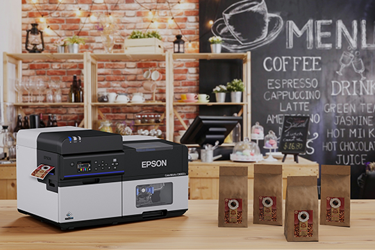 EPSON ColorWorks CW-C8010 High-Speed 4" Colour Inkjet Label Printer ...
