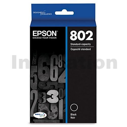 Epson 802 (C13T355192) Genuine Black Inkjet Cartridge - Ink Cartridges ...