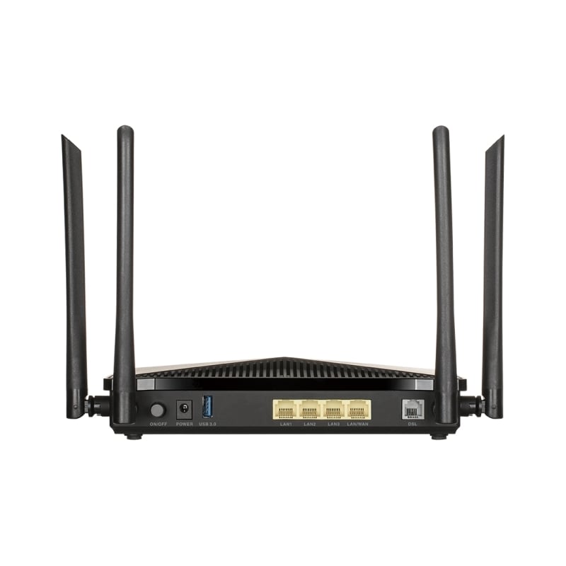 D-Link DSL-245GE Dual Band Wireless AC1200 VDSL2/ADSL2+ Modem Router ...