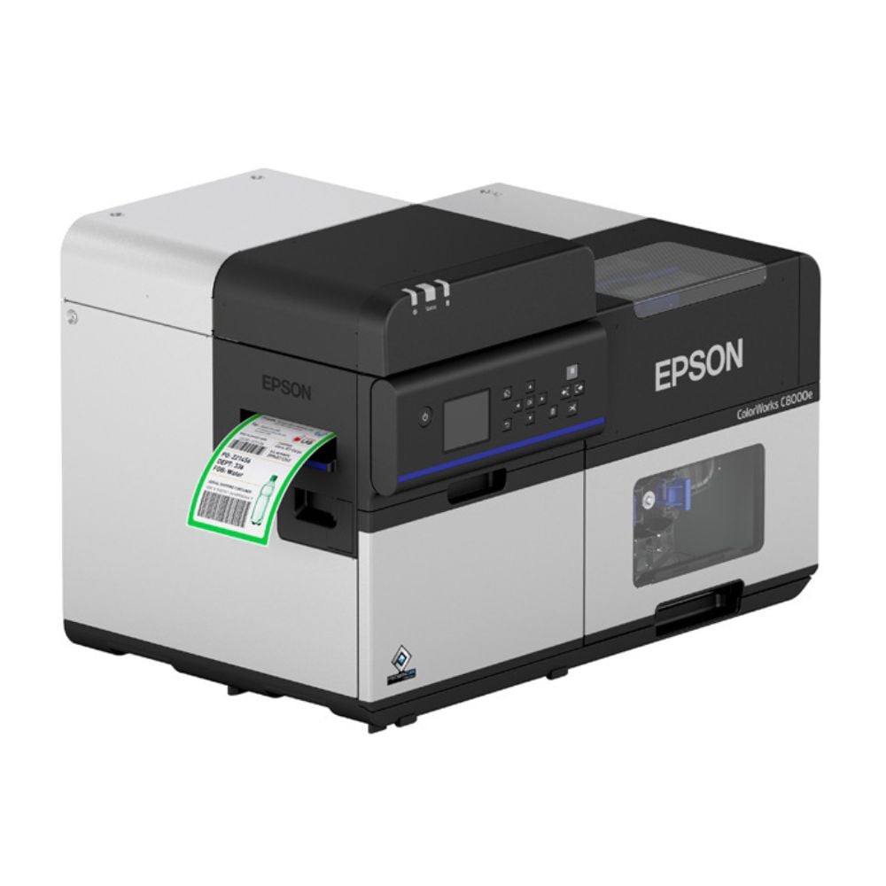 EPSON ColorWorks CW-C8010 High-Speed 4" Colour Inkjet Label Printer ...