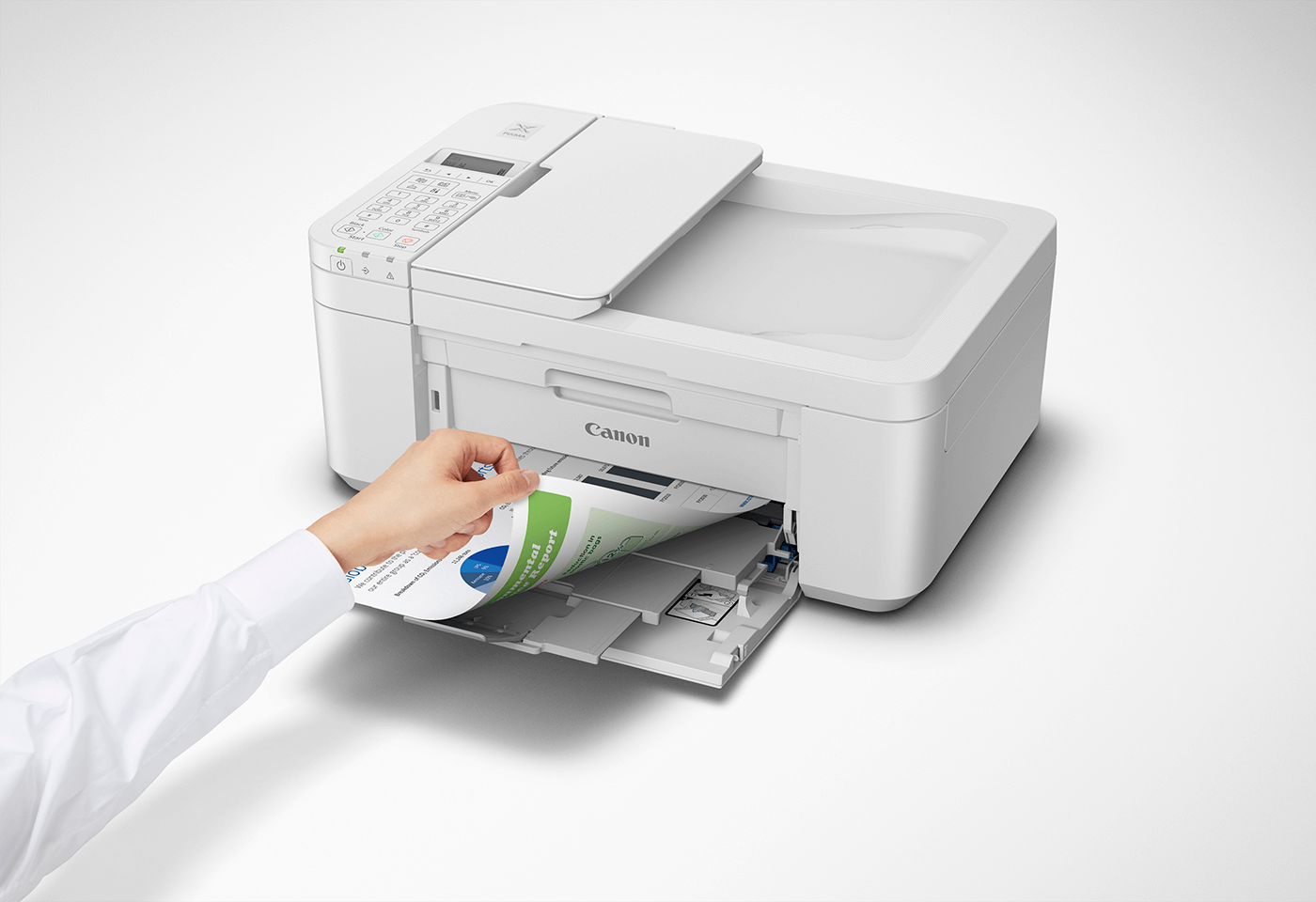 Canon PIXMA HOME OFFICE TR4665 Wireless All-in-One Inkjet Printer ...