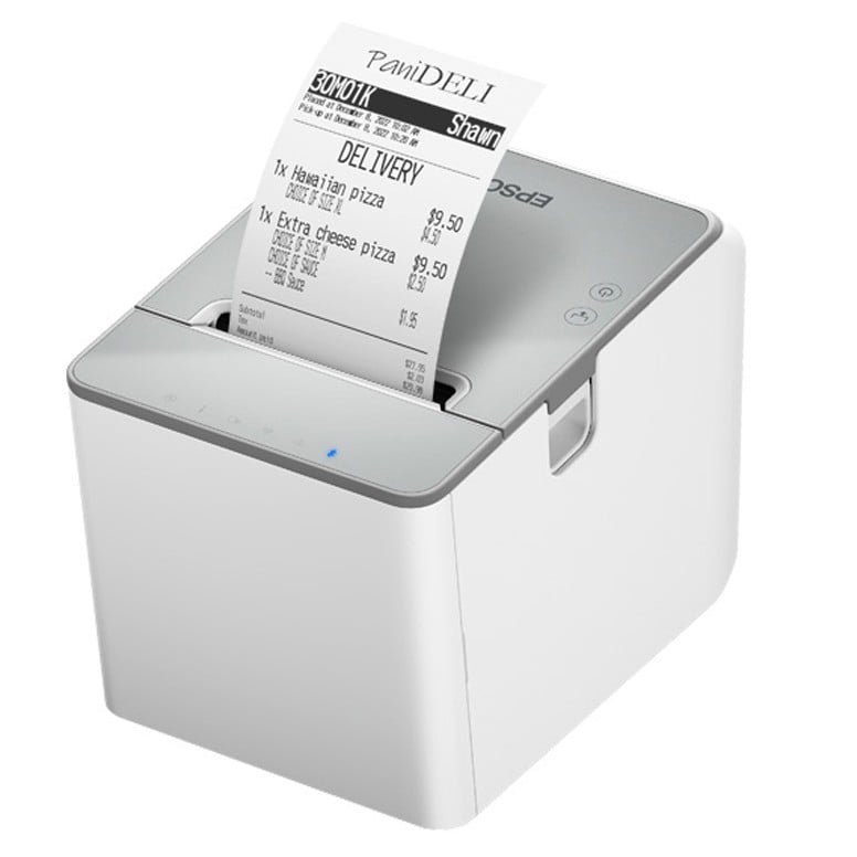 Epson TM-L100 LINERLESS Thermal Desktop Label Printer 203DPI Ethernet ...