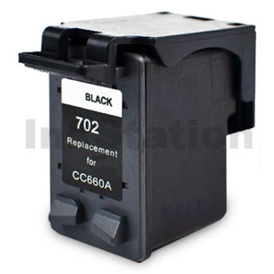 HP 702 Compatible Black Inkjet Cartridge CC660AA - Ink Cartridges ...