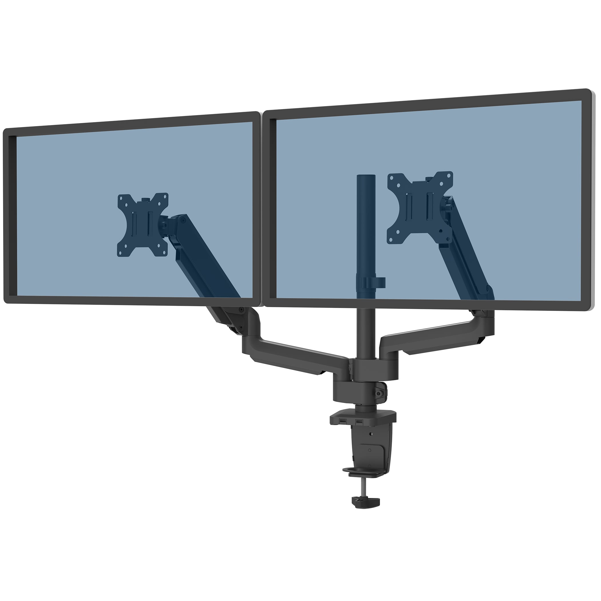 Monitor Desk Mount Bracket Extendable Single Arm Gas Spring for 10-27 ...