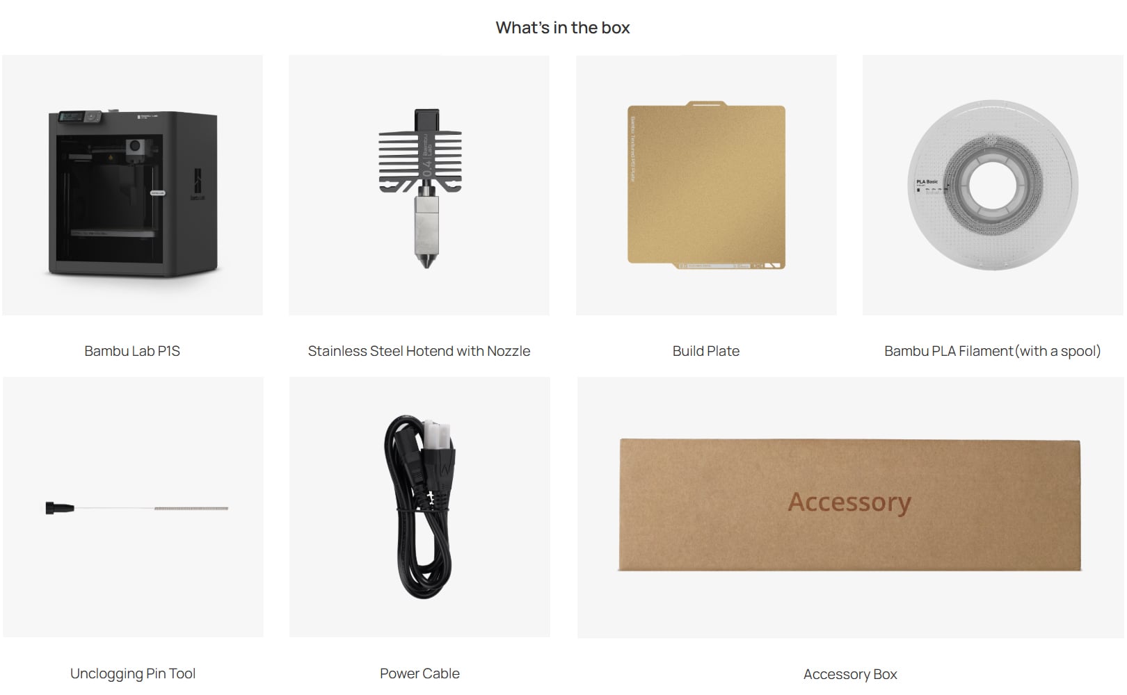 Bambu Lab P1S 3D Printer - InkStation