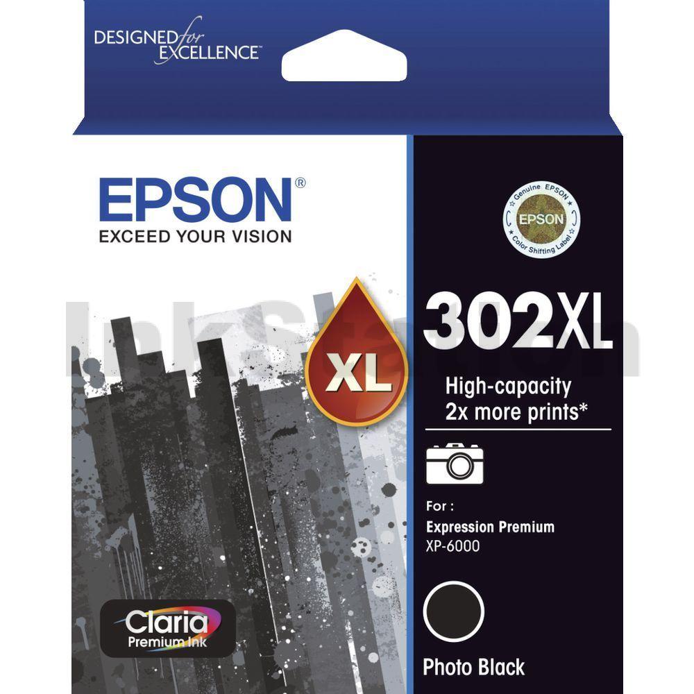 Epson 6 Pack 302XL (C13T01X192,C13T01Y192-C13T01Y492) Compatible High ...