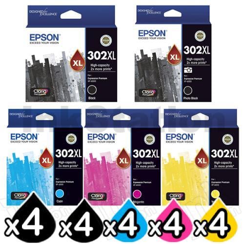 Epson 302, 302XL Ink Cartridges - Ink Station