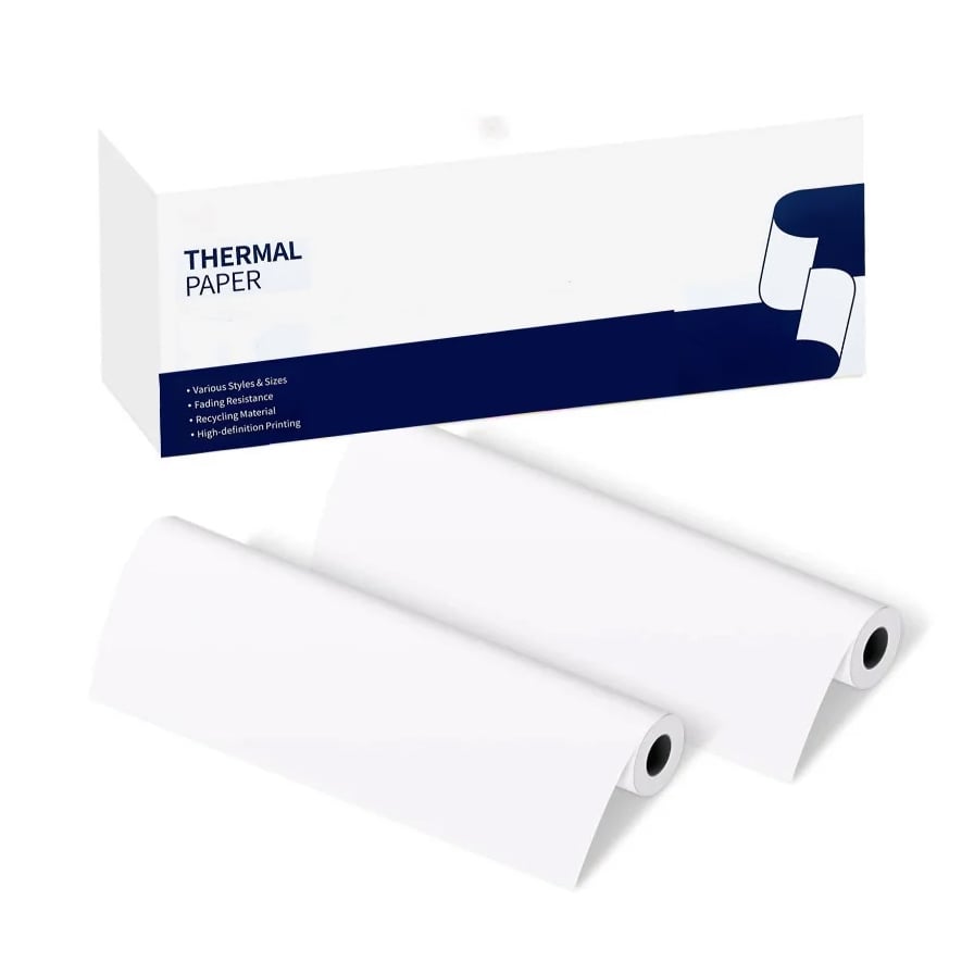 A4 Thermal Paper Roll 210mm x 6.5m for M831 (Pack of 2 Rolls) - InkStation