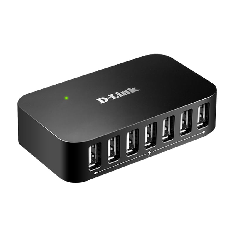 D-LINK 7-Port USB 2.0 Fast Charge Hub - InkStation
