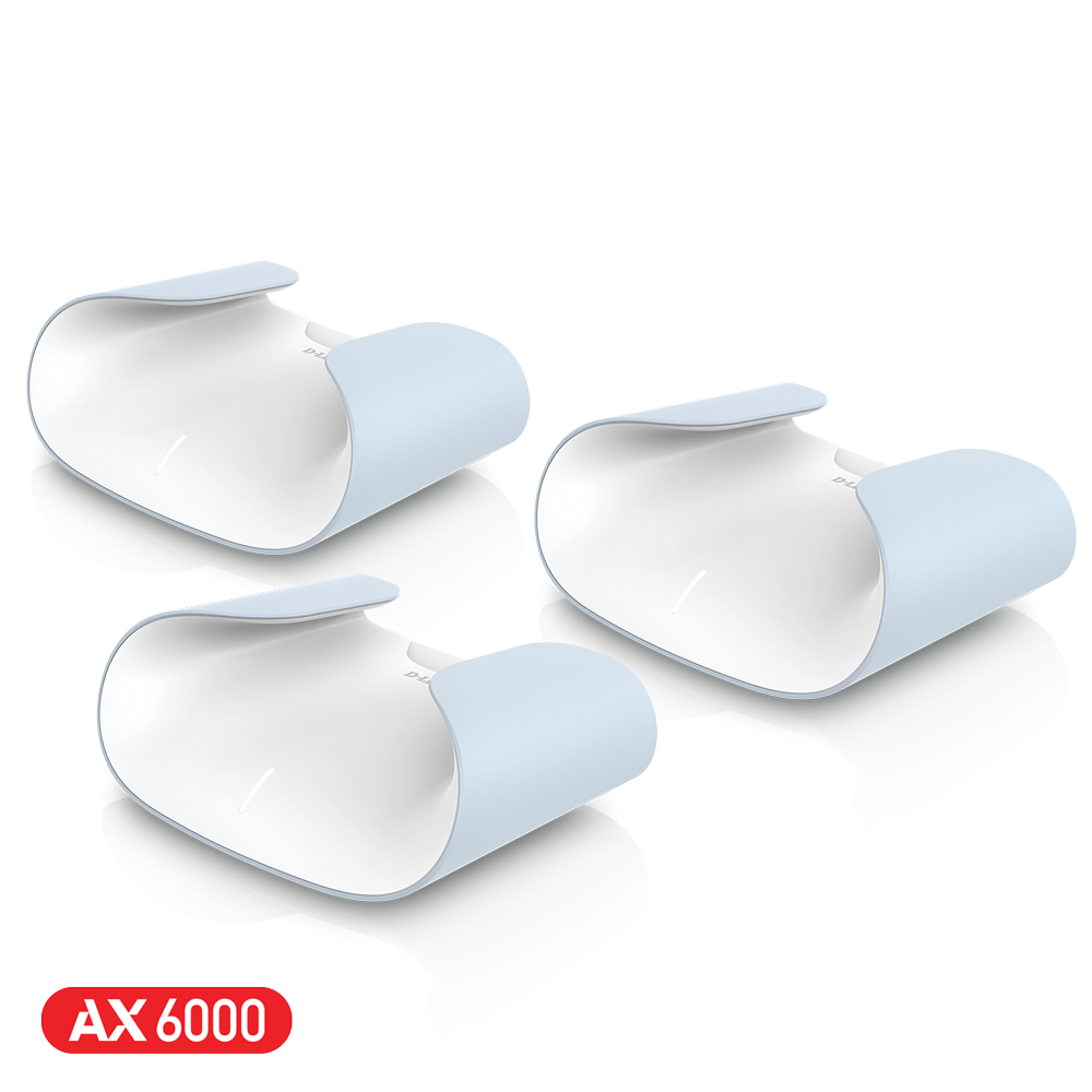 D-Link M60 Aquila Pro AI AX6000 Wi-Fi 6 Smart Mesh Router (3-Pack ...