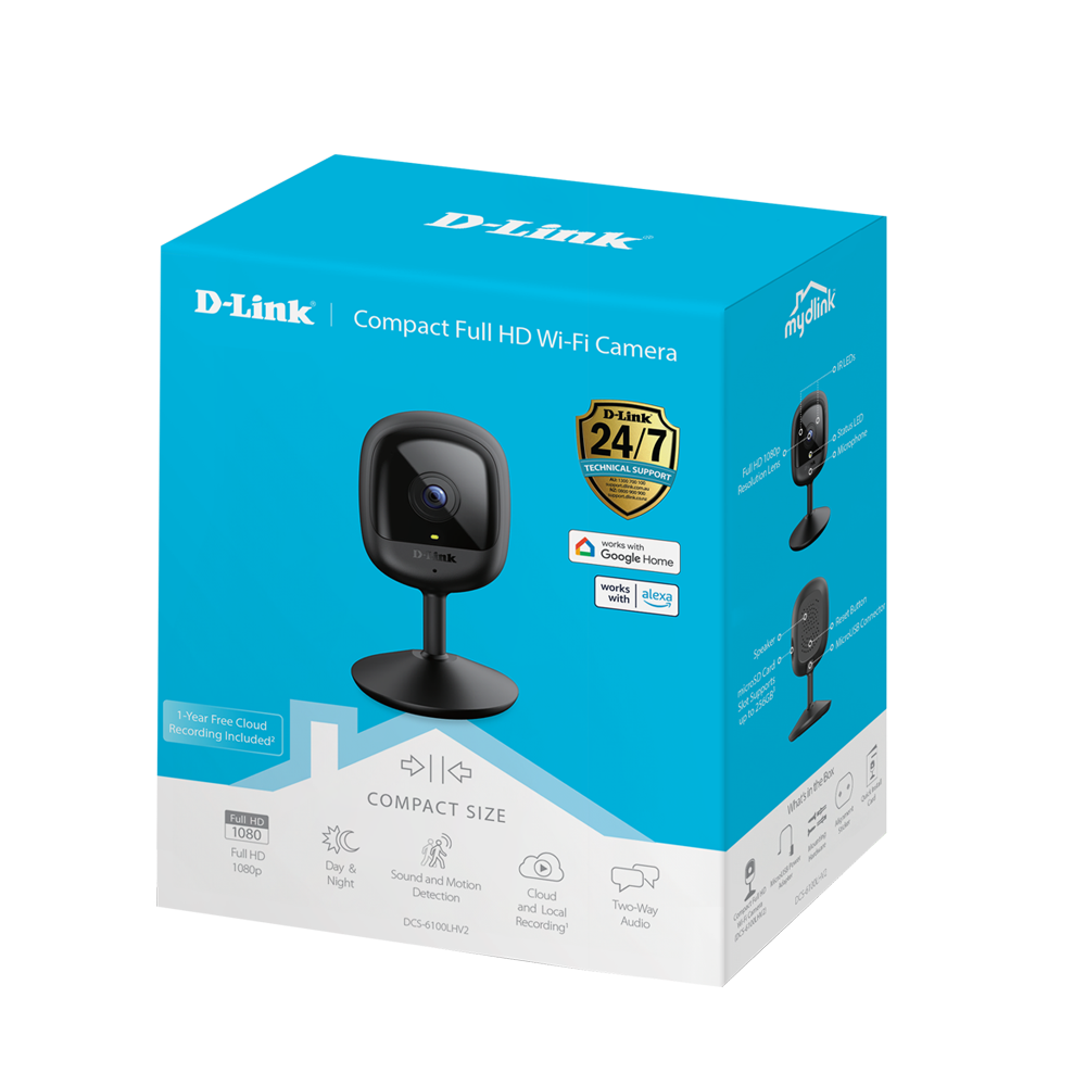 D-LINK Compact Full HD Wi-Fi Camera - InkStation