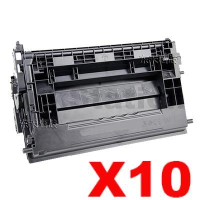 HP 10 x 37A CF237A Compatible Black Toner Cartridge - 11,000 Pages ...