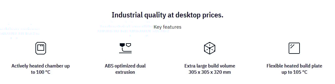MakerBot Method XL Large-Scale 3D Printer - InkStation