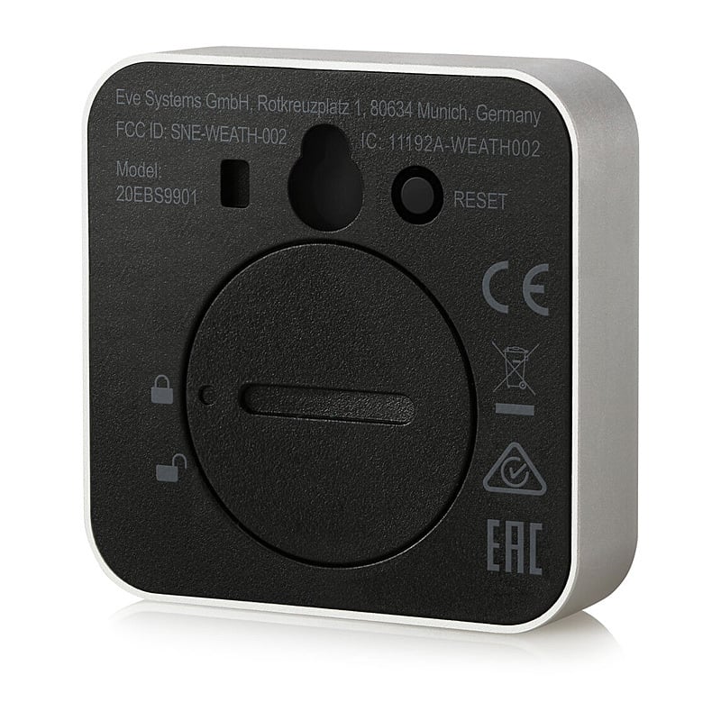 Eve Weather Connected Weather Station with Matter - InkStation