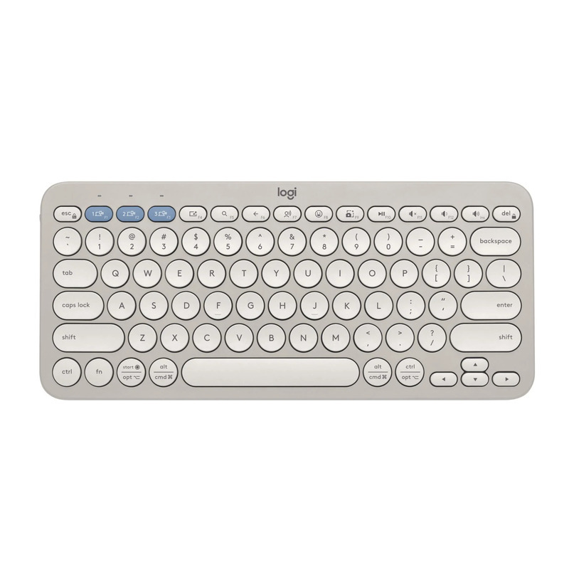 Logitech K380S Pebble 2 Combo Wireless Keyboard & Mouse - Tonal Sand ...