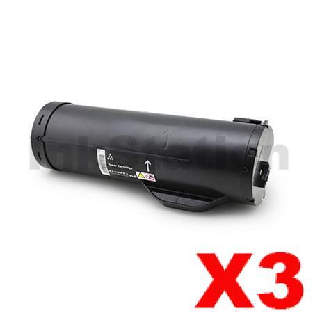 Fuji Xerox 3 x DocuPrint P455d M455DF Compatible Toner Cartridge ...