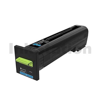 Lexmark 82K6XC0 Genuine CX825 / CX860 Cyan Extra High Yield Return ...