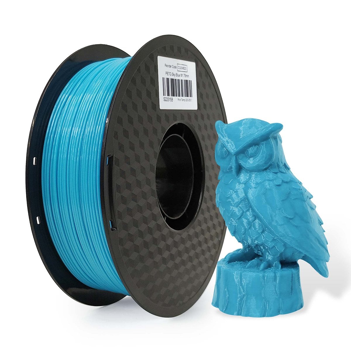 1 x PETG 3D Filament 1.75mm Blue - 1KG - InkStation