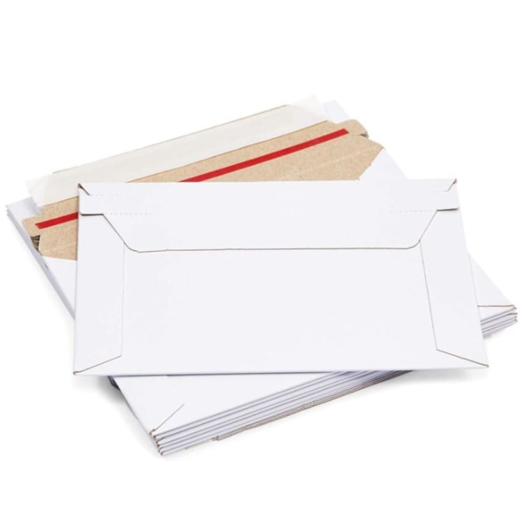 Rigid Mailer 215 x 270mm 700gsm Hard Tough Card Envelope - InkStation
