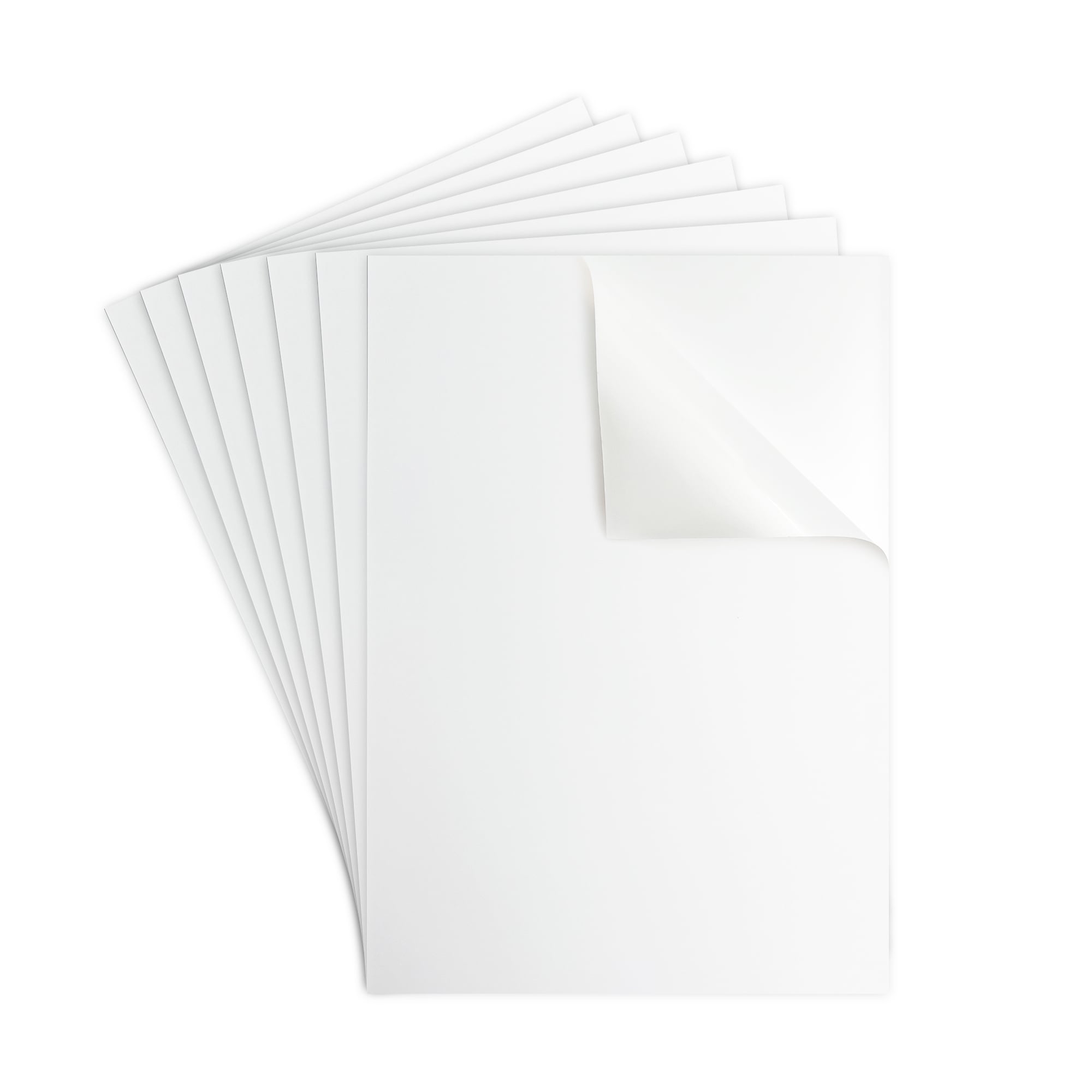 White Matte Printable Vinyl Sticker Paper A4 - InkStation