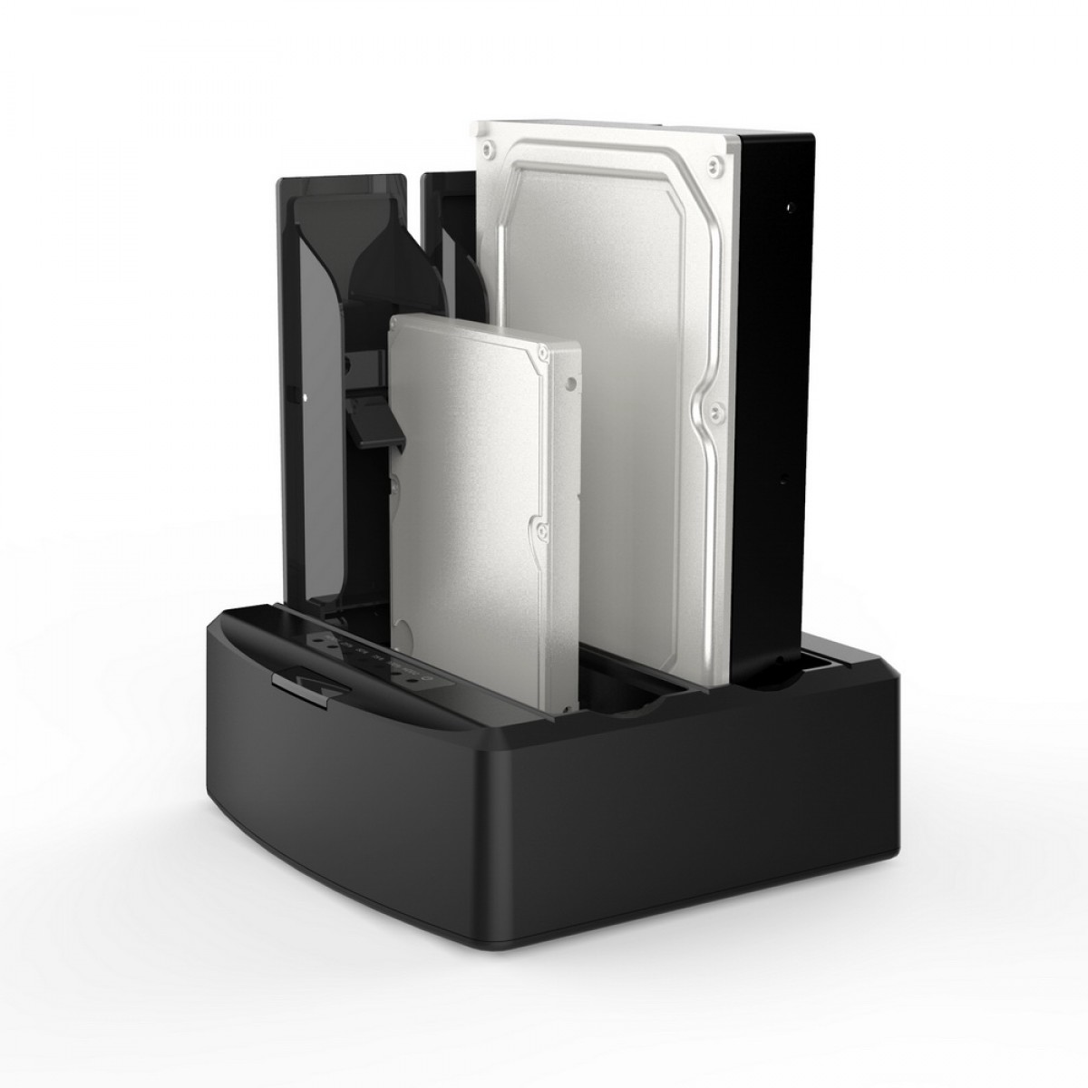 Dual Bay USB 3.0 Docking Station for 2.5 and 3.5 SATA Black SD312 ...