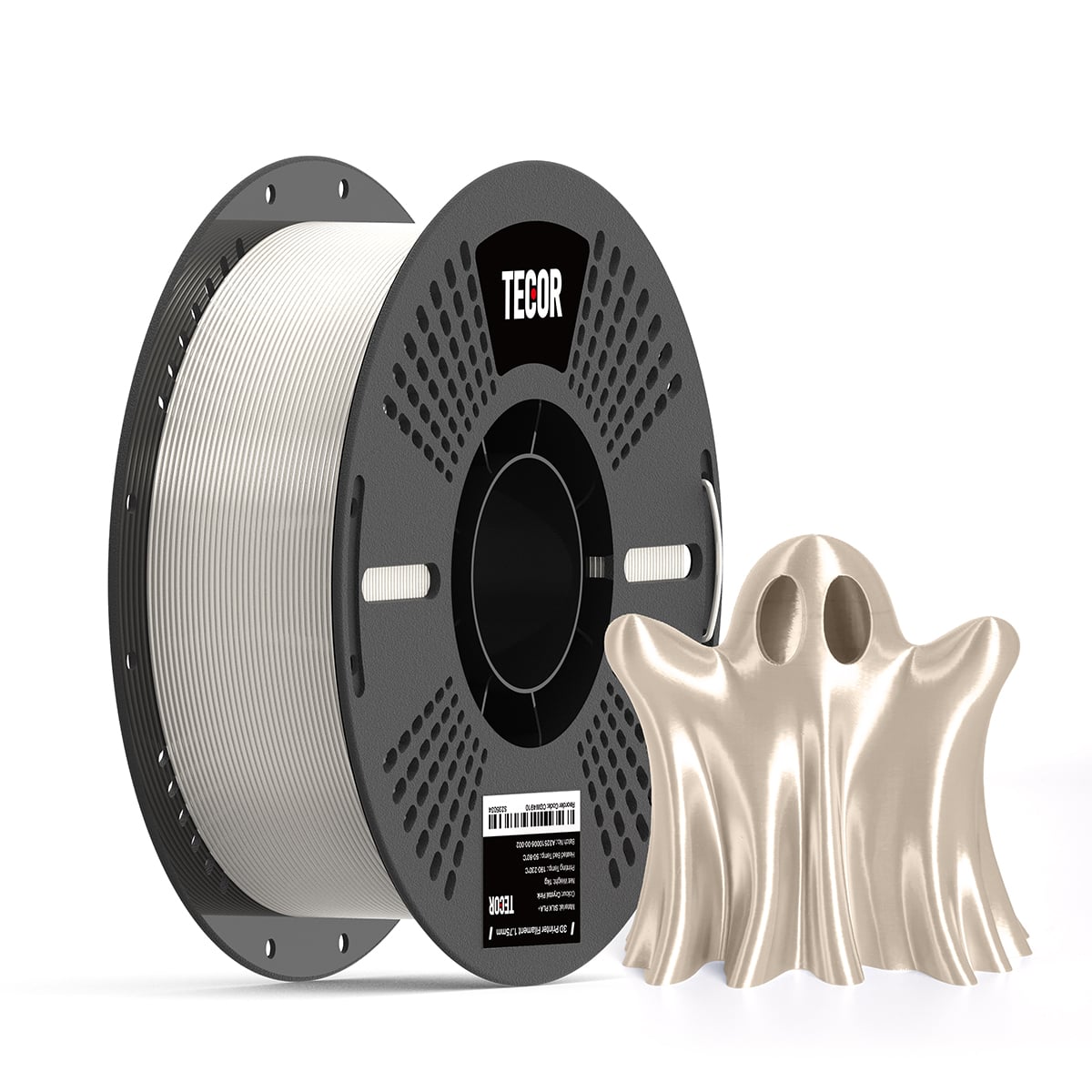 1 x Silk PLA+ 3D Filament 1.75mm Crystal Pink - 1KG - InkStation
